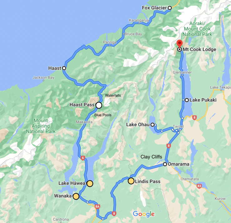 Southern Alps: Wānaka, Lake Hāwea – Travel Broadly – Marlene & Steve