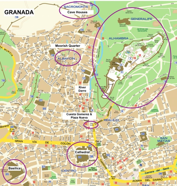 Granada, Spain, Old Town – Travel Broadly – Marlene & Steve